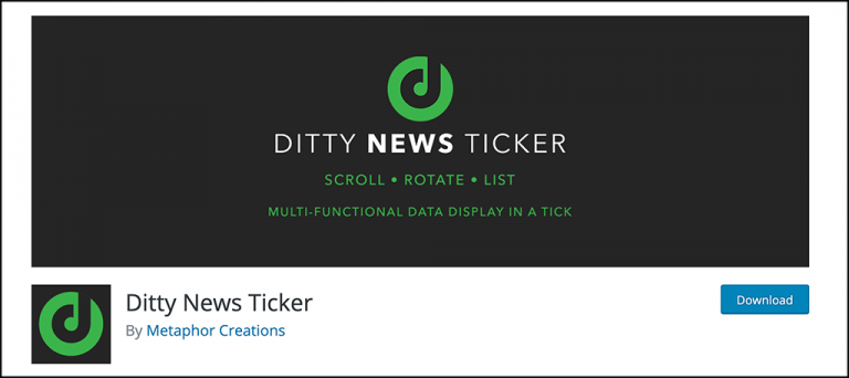How to Create a News Ticker in WordPress - GreenGeeks