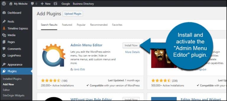 How to Customize the WordPress Admin Menu - GreenGeeks