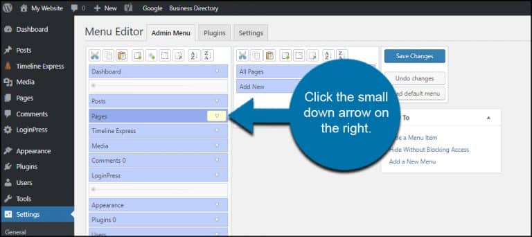 How to Customize the WordPress Admin Menu - GreenGeeks