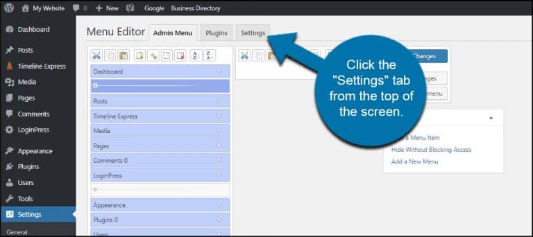 How to Customize the WordPress Admin Menu - GreenGeeks