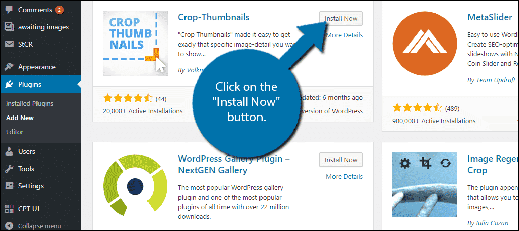 How to Crop Post Thumbnails in WordPress - GreenGeeks