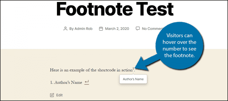 How to Insert Footnotes into WordPress Posts - GreenGeeks