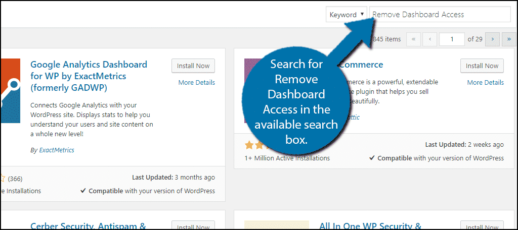 How to Block Dashboard Access in WordPress - GreenGeeks
