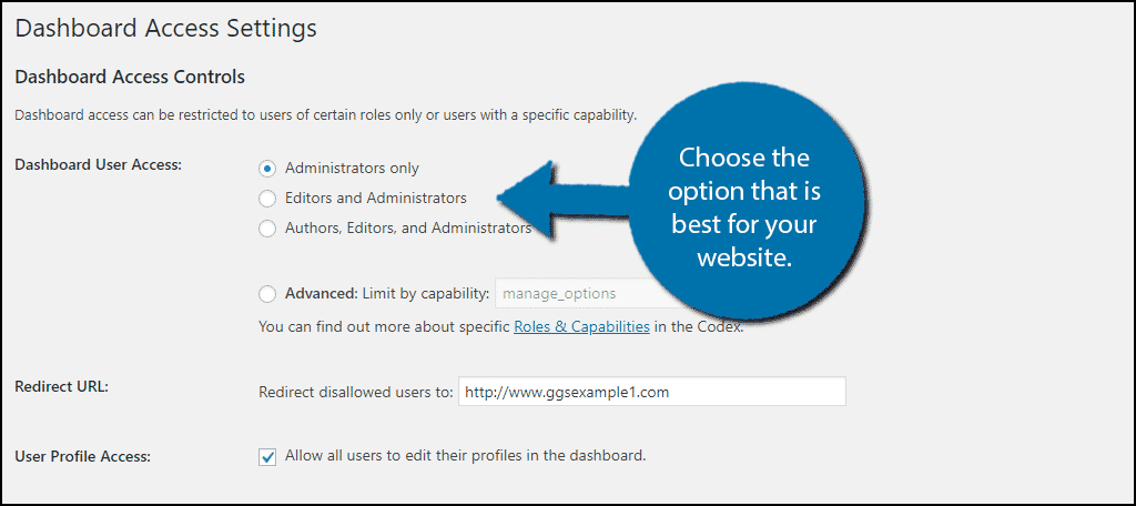 How To Block Dashboard Access In Wordpress Greengeeks