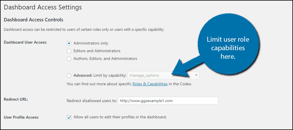 How to Block Dashboard Access in WordPress - GreenGeeks