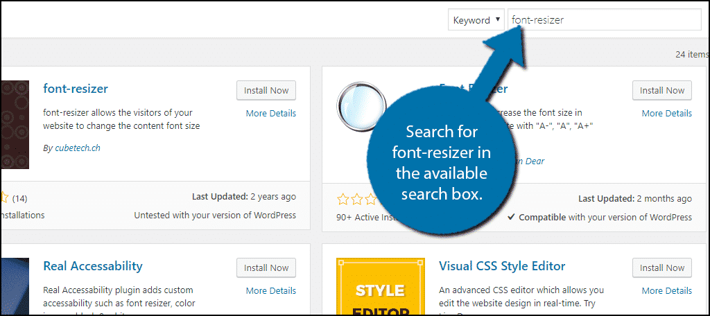How to Allow Visitors to Change the Font Size in WordPress - GreenGeeks