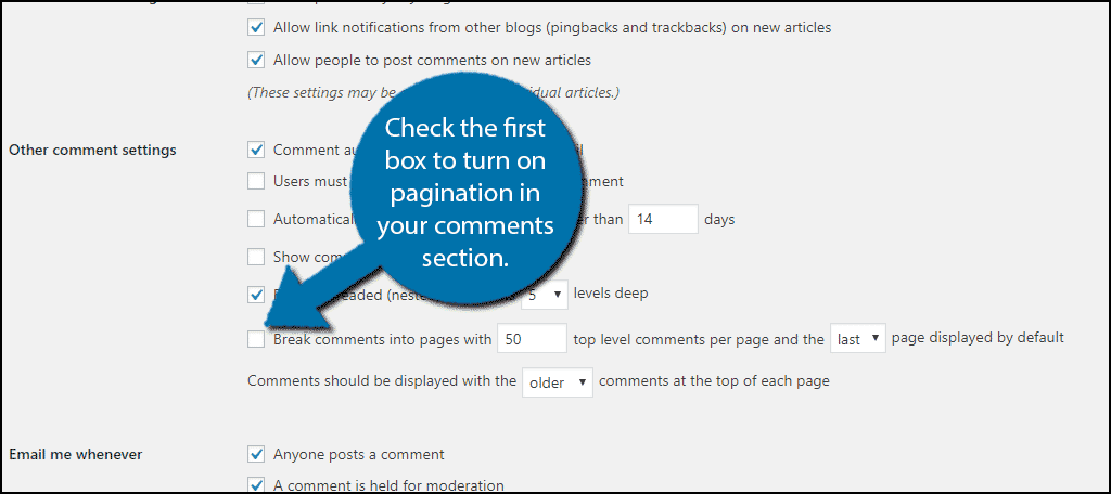 How to Load Comments with Pagination in WordPress - GreenGeeks