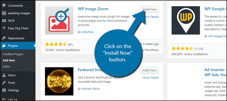 How to Add Image Zoom in WordPress - GreenGeeks