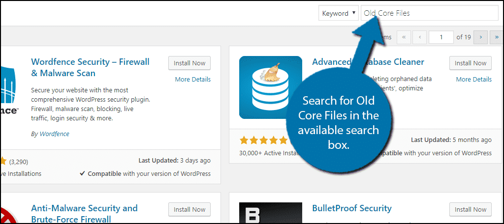 How to Remove Old Core Files From WordPress - GreenGeeks