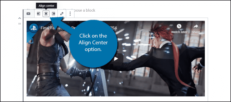 How to Center Videos in WordPress with HMTL - GreenGeeks