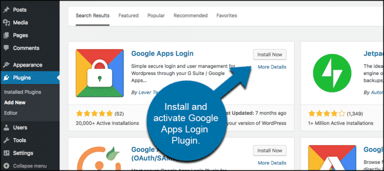 How To Add Google One-Click Login to Your WordPress Website - GreenGeeks