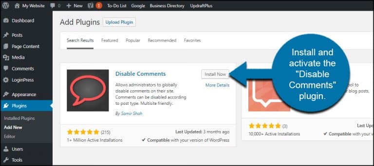 How to Disable Comments for Media Attachments in WordPress - GreenGeeks