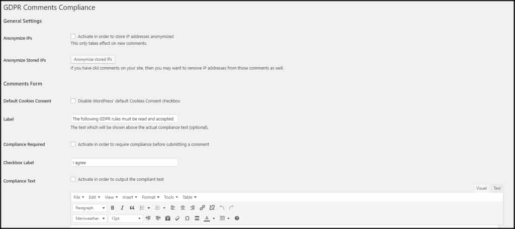 How To Add A Checkbox In Ments For Gdpr Compliance Greengeeks