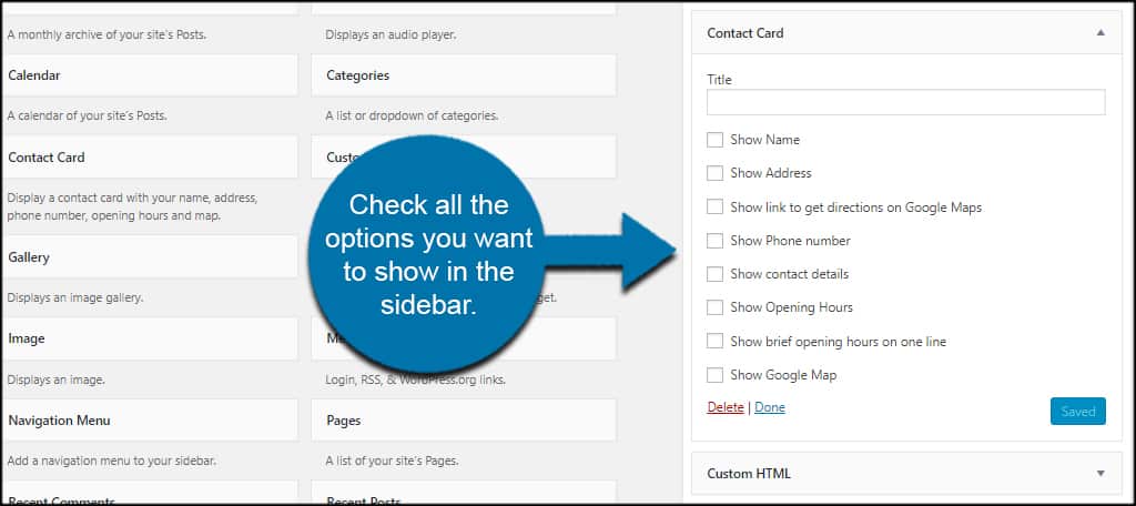 How to Add a Company Address with WordPress - GreenGeeks