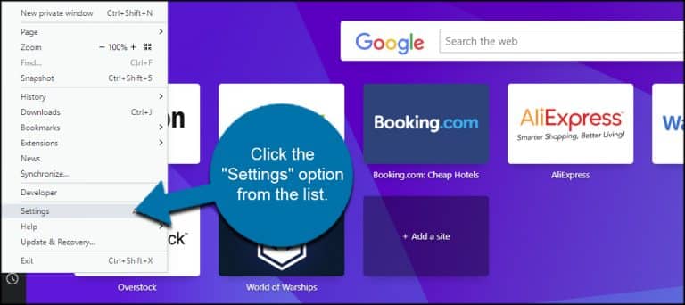 How To Clear Your Opera Browser Cache on PC - GreenGeeks