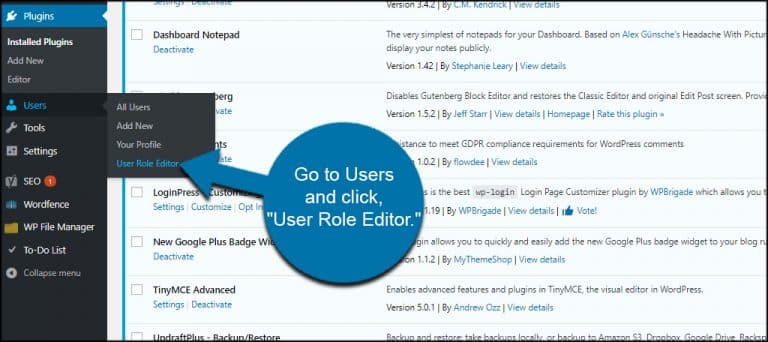 How To Hide Admin Menu Items For Specific Users In Wordpress Greengeeks