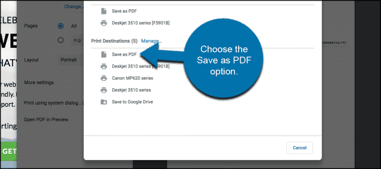 How to Save a Webpage as a PDF in Chrome Browser - GreenGeeks