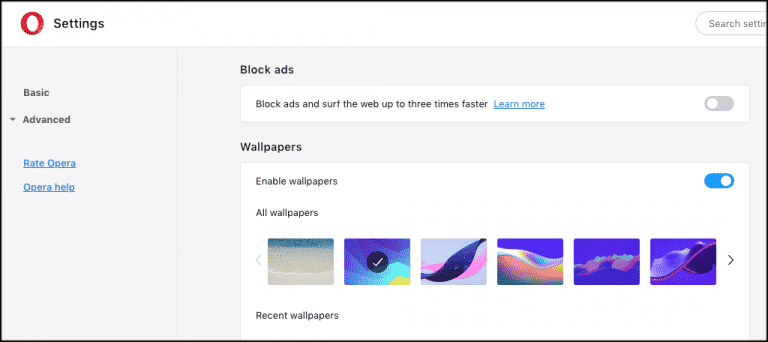 How To Turn the Ad Blocker On or Off in the Opera Browser - GreenGeeks