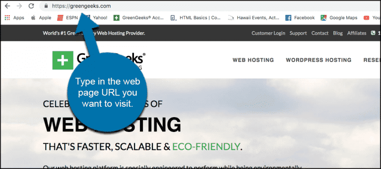 How to Use the Find Tool in Google Chrome - GreenGeeks