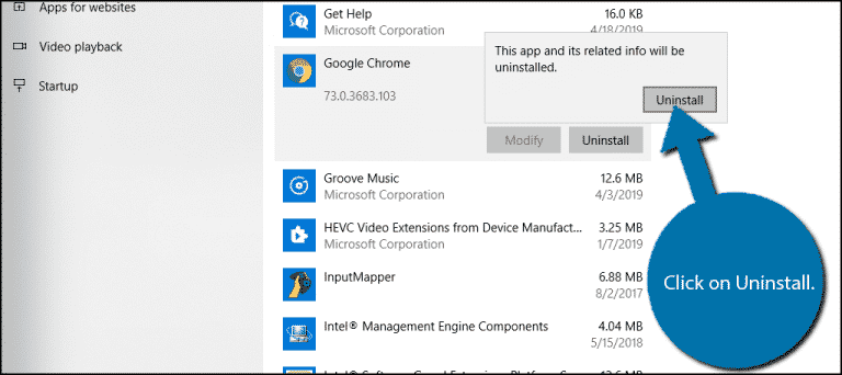 How To Uninstall Google Chrome - GreenGeeks