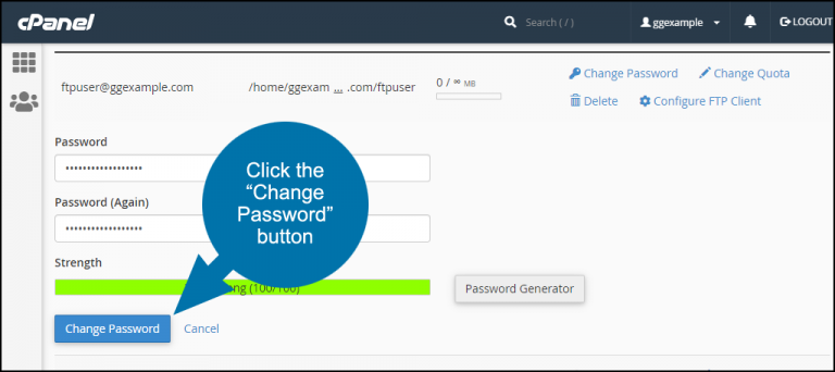 How to Set up FTP Accounts in cPanel - GreenGeeks