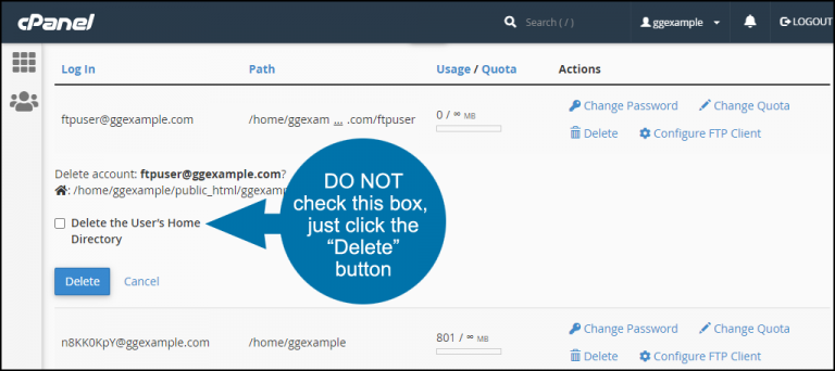 How to Set up FTP Accounts in cPanel - GreenGeeks