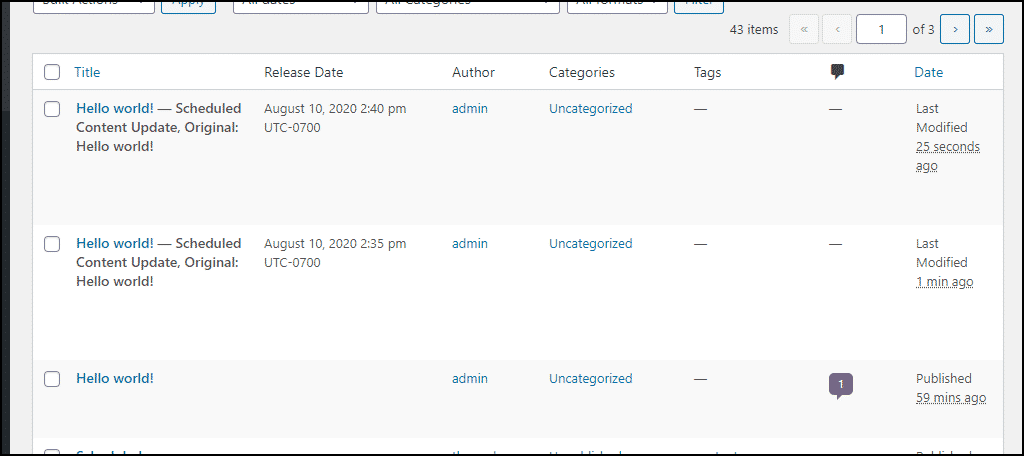 How to Schedule an Automatic Content Update in WordPress - GreenGeeks