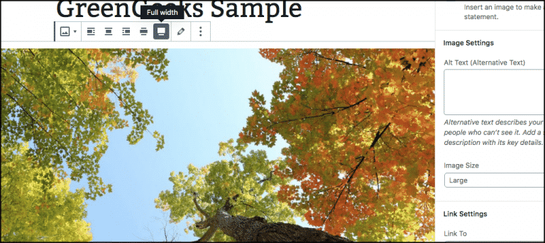 How To Add And Align Images In Wordpress Gutenberg Block Editor Greengeeks