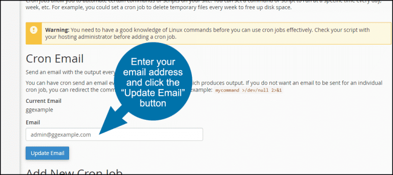How to Set up Cron Jobs in cPanel - GreenGeeks