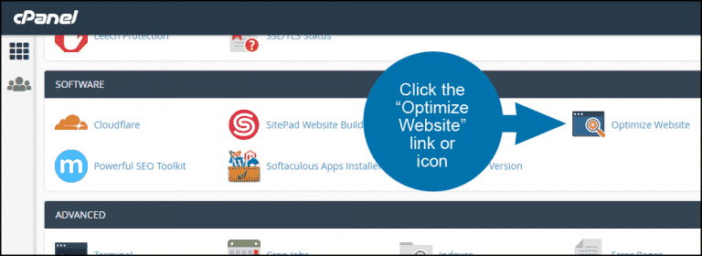 How to Optimize Website Content in cPanel - GreenGeeks