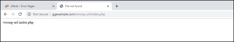 How to Create Custom Error Pages in cPanel - GreenGeeks