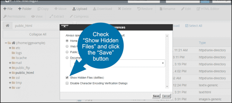 How To Use The Cpanel File Manager Greengeeks