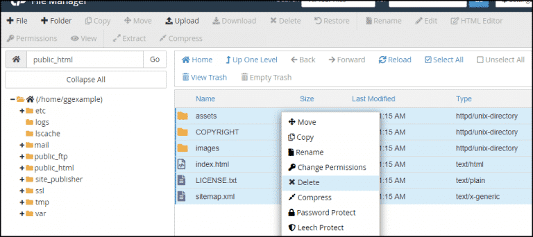 How to Use the cPanel Site Publisher - GreenGeeks