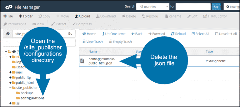 How to Use the cPanel Site Publisher - GreenGeeks