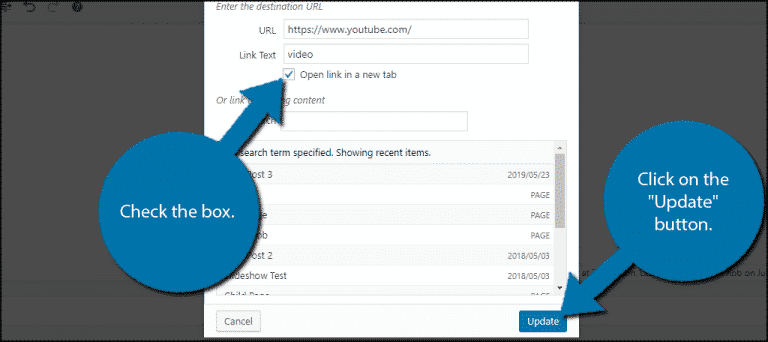 How to Use WordPress to Open External Links in a New Tab or Window ...