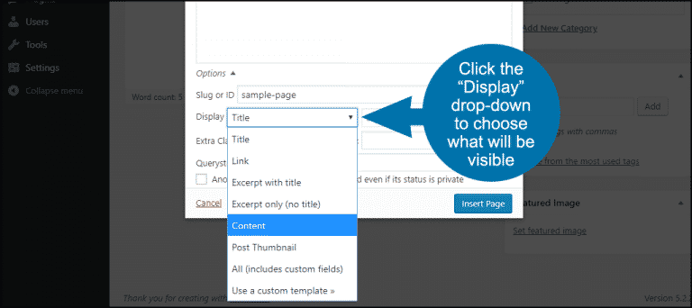 How to Embed Pages into WordPress Content - GreenGeeks