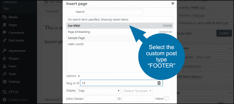 How to Embed Pages into WordPress Content - GreenGeeks