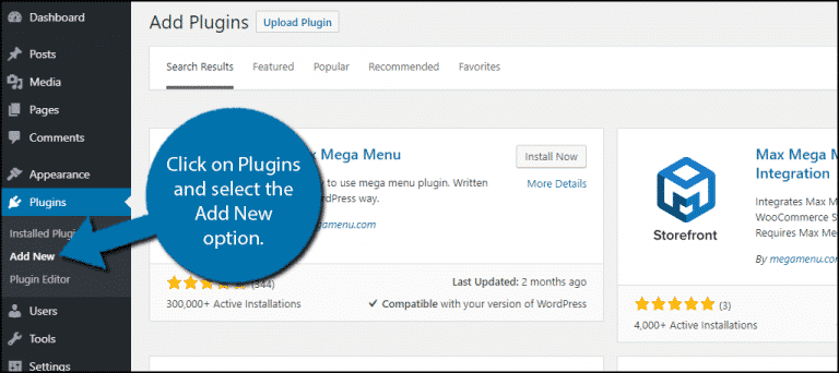 How to Easily Add a Mega Menu in WordPress - GreenGeeks