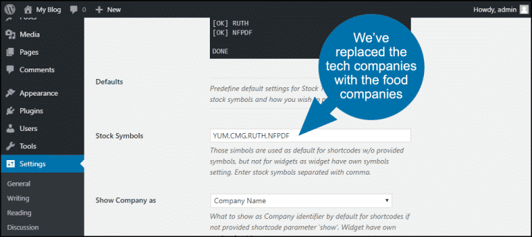 How to Add a Stock Market Ticker to WordPress - GreenGeeks