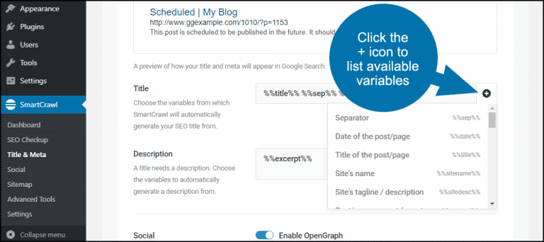 How to Optimize SEO for Your Blog With SmartCrawl for WordPress - GreenGeeks