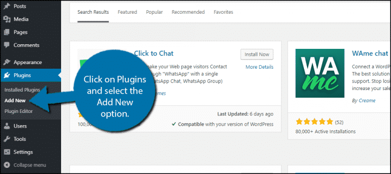 How to Add WhatsApp Chat to WordPress - GreenGeeks