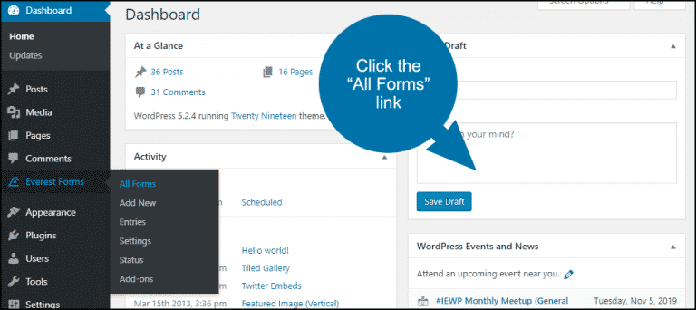 How To Make Forms In Wordpress With Everest Forms Greengeeks