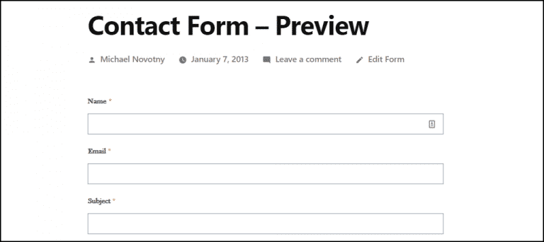 How To Make Forms In Wordpress With Everest Forms Greengeeks