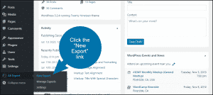 How to Export WordPress Data to CSV Files - GreenGeeks