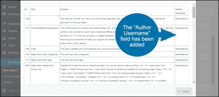 How to Export WordPress Data to CSV Files - GreenGeeks