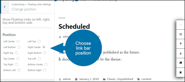 How to Add Floating Links for Next and Previous Posts in WordPress - GreenGeeks