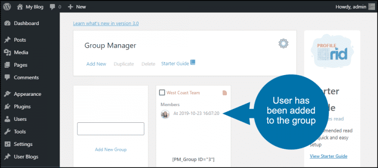 How to Set Up a WordPress Profile for Groups and Communities - GreenGeeks