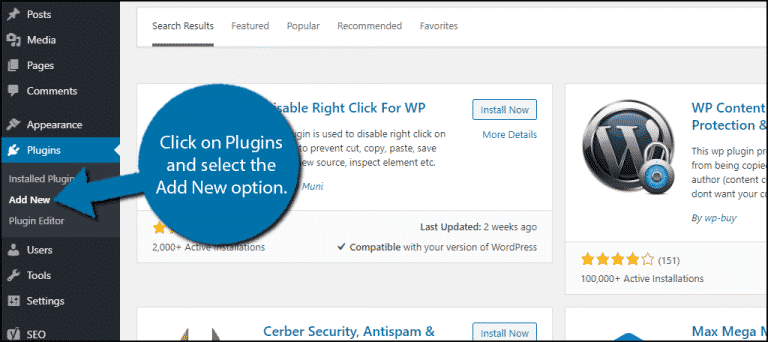 How to Disable Right Click on Images in WordPress - GreenGeeks