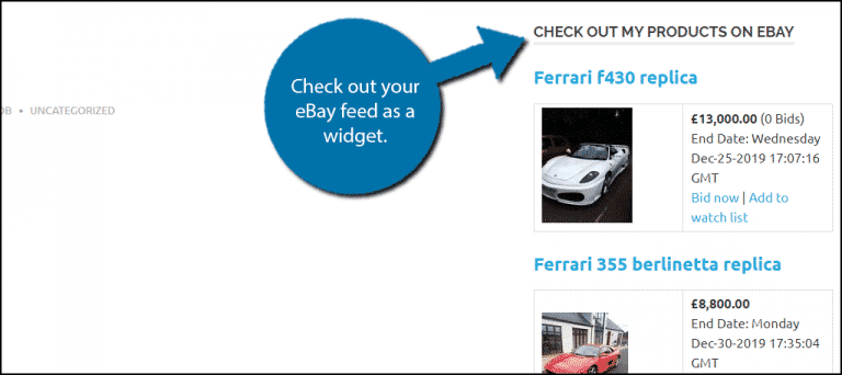 How to Add an eBay Feed to WordPress and Sell More - GreenGeeks