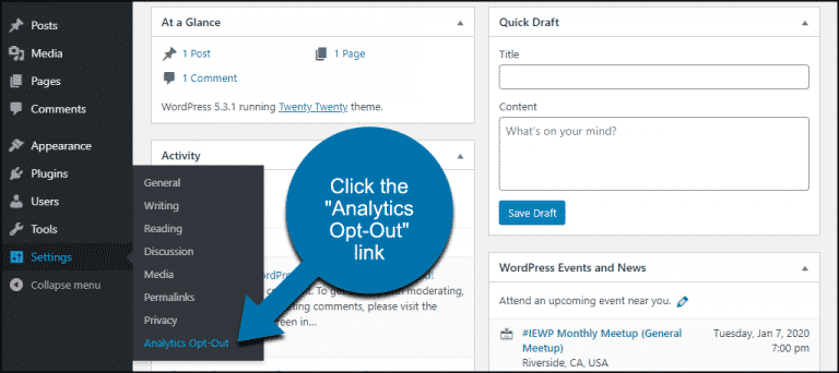 How to Set Up a Google Opt-Out Function in WordPress - GreenGeeks